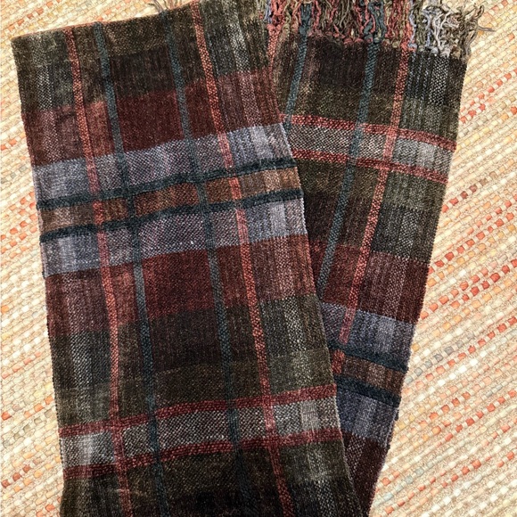 loominus handwoven | Accessories | Loominus Handwoven Plaid Scarf ...